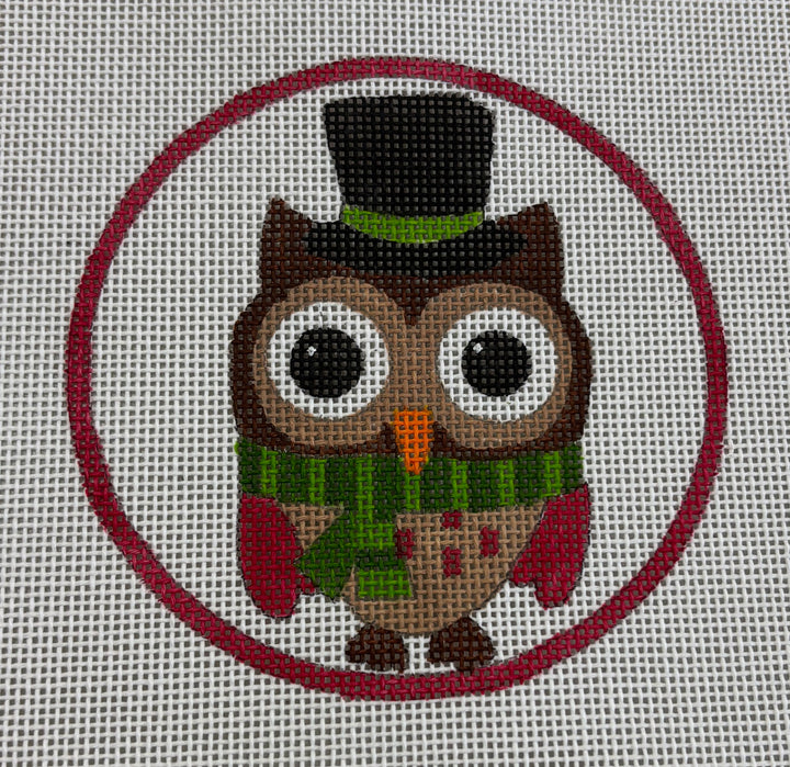 Owl - Boy with Top Hat – Family Arts Needlework Shop