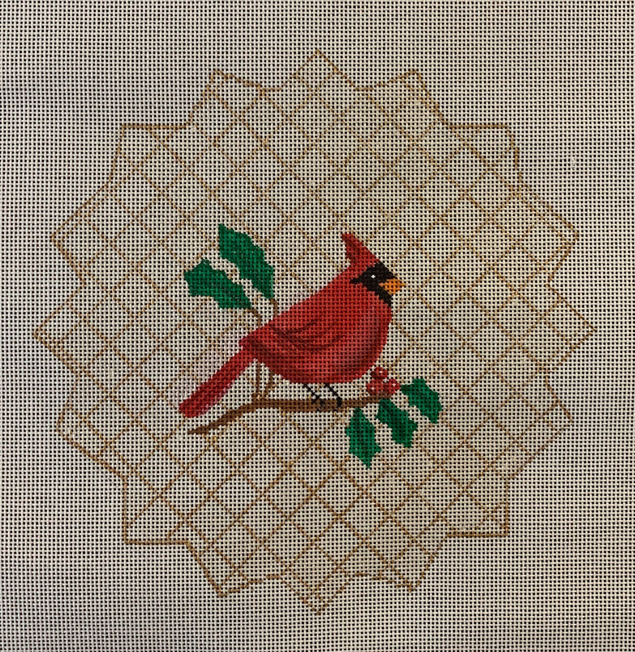 Cardinal Tree Topper – Family Arts Needlework Shop